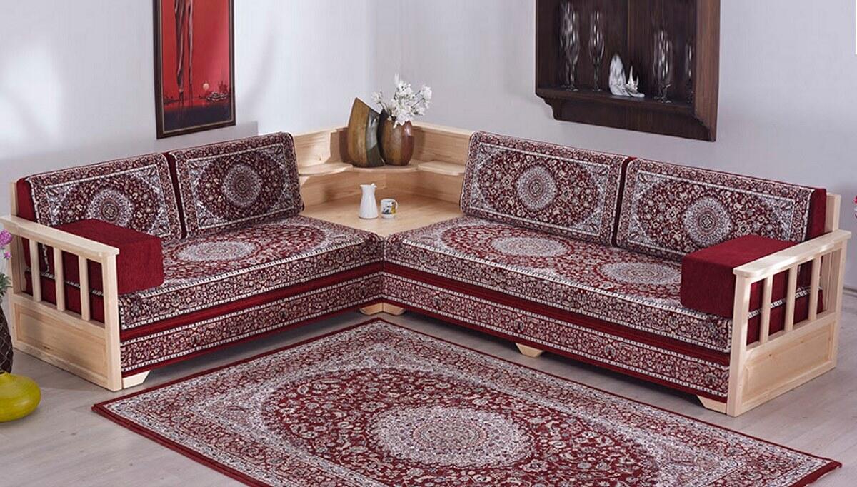 Lesano Ahşap Şark Köşesi Fiyatı - Satın Al | Evgör Mobilya