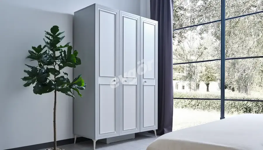 Liza 3 Kapaklı Dolap | Evgör Mobilya